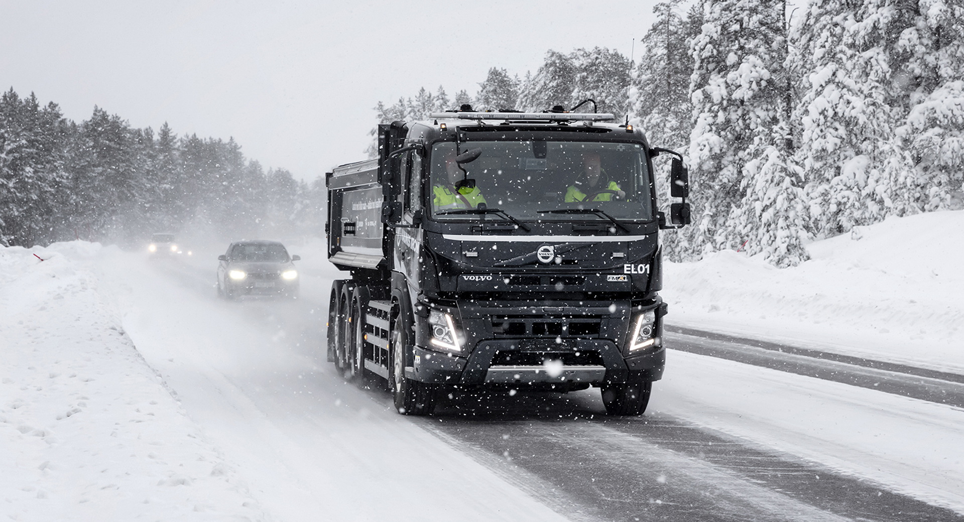 Volvo Tests Electric Tipper Trucks North Of The Arctic Circle | Carscoops