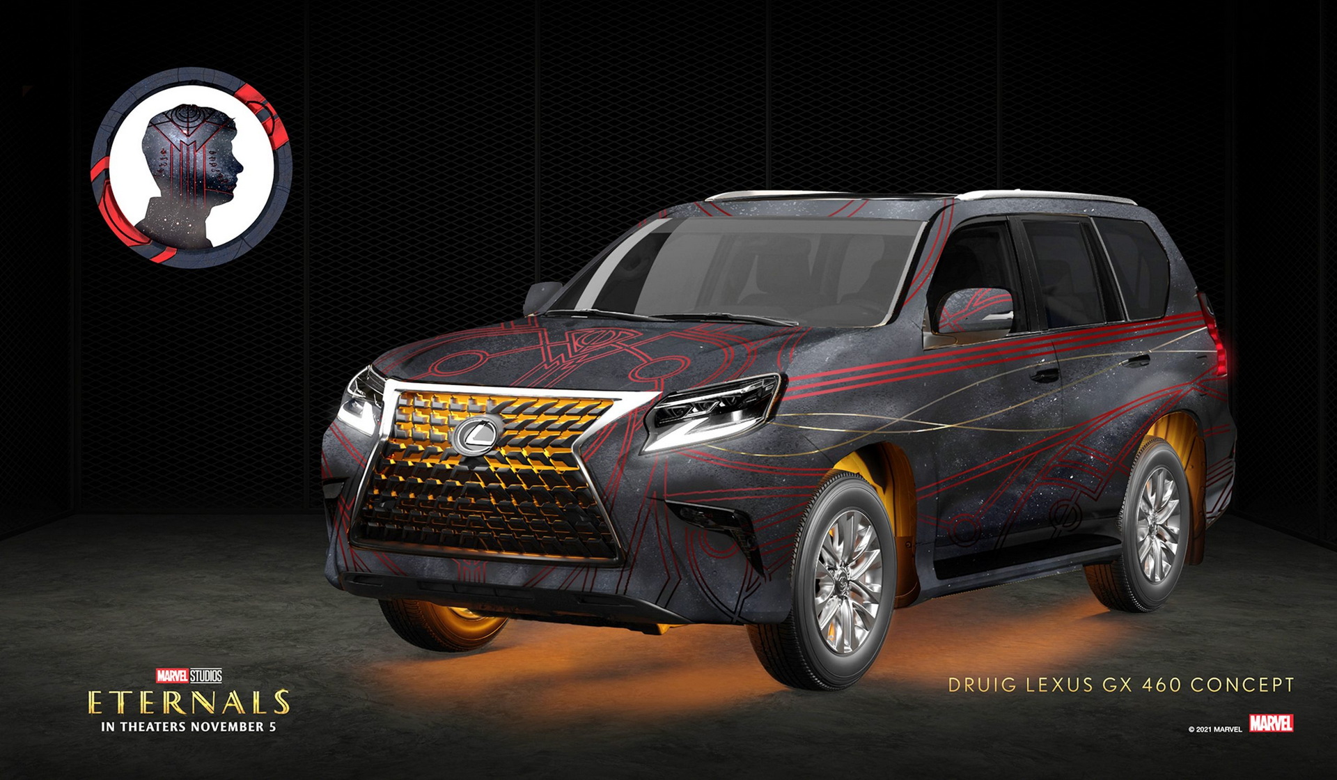 Lexus Dressed 10 Models With Custom Wraps For Each Of Marvel’s ...