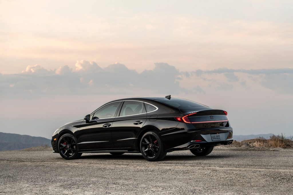 2022 Hyundai Sonata N Line Night Edition Arrives With Blackout Looks ...
