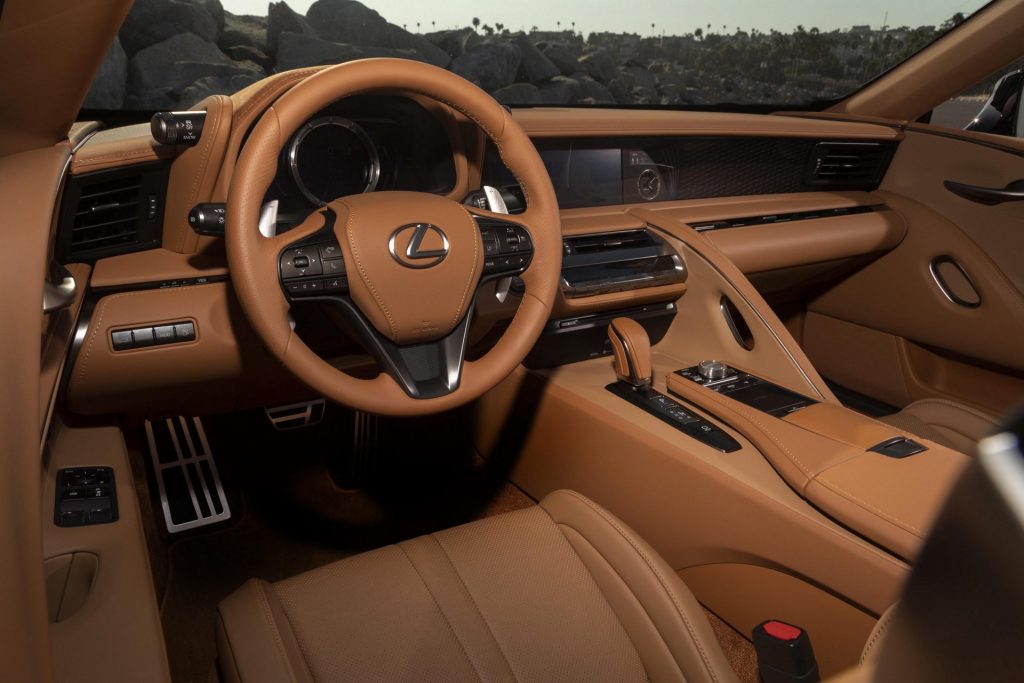 2022 Lexus LC 500 Convertible Arrives In The US With Updated Suspension ...