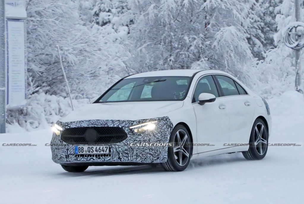 Mercedes’ Entry-Level A-Class Sedan Is Getting A Facelift For The ...