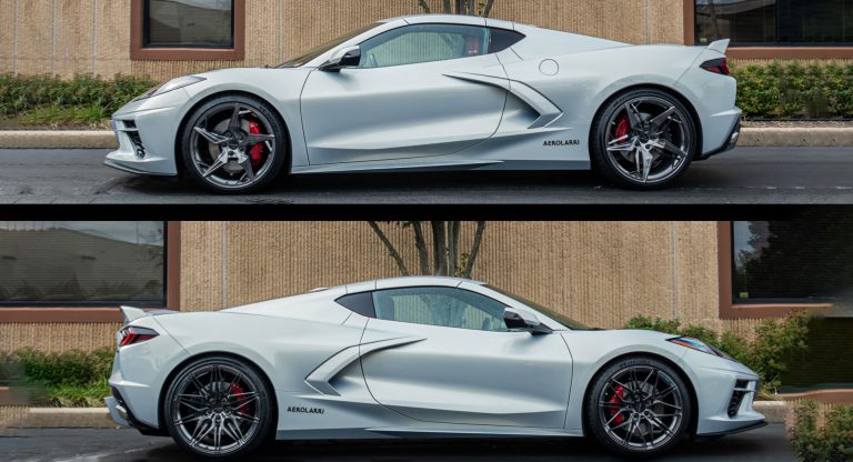 C8 Corvette Tuner Comes Up With “Two-Faced” Wheel Sets With A Different ...