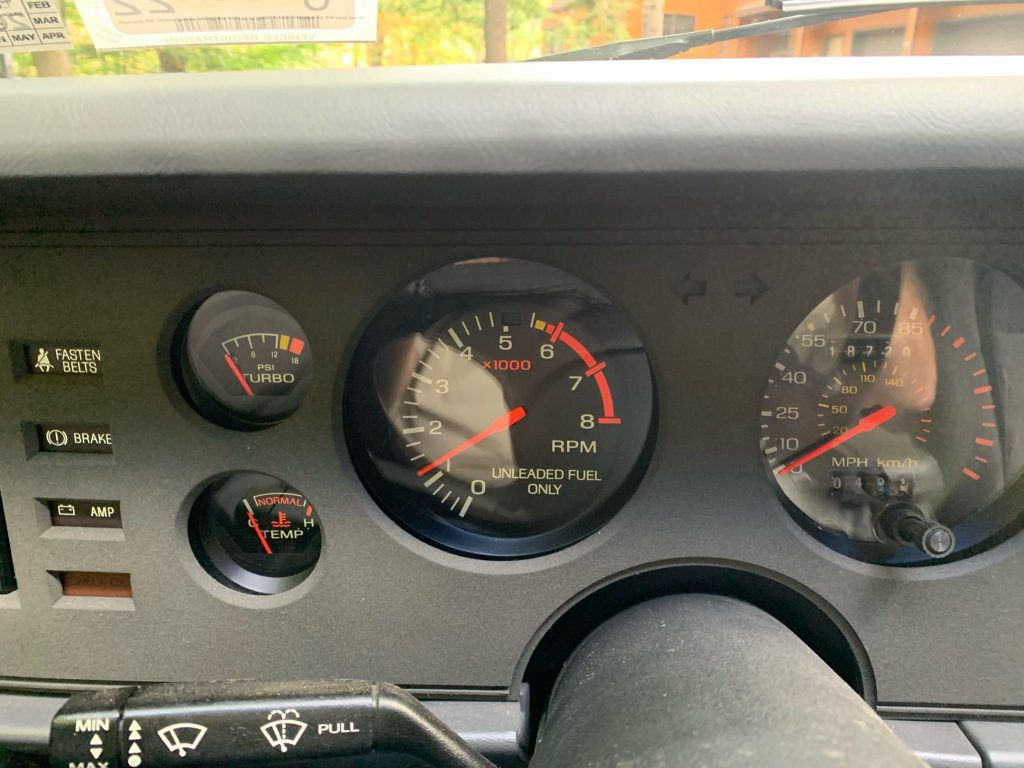 This 1986 Ford Mustang SVO Is An 1-Owner Car With Just 18,000 Miles On ...