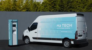 HYVIA's Renault Master Van H2-TECH Is A Hydrogen Fuel Cell Van With A ...