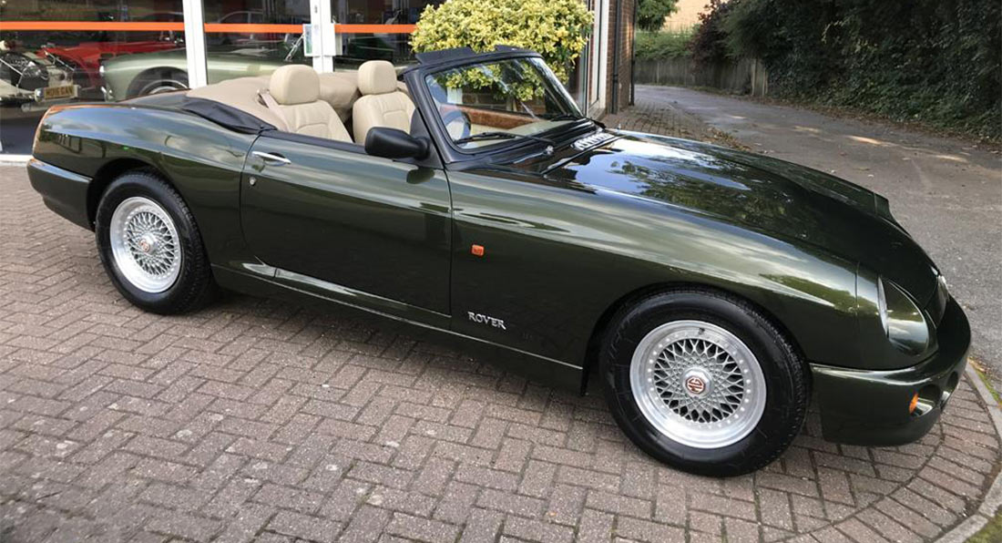 1995 MG RV8 Offers A Taste Of Old-School British Motoring | Carscoops