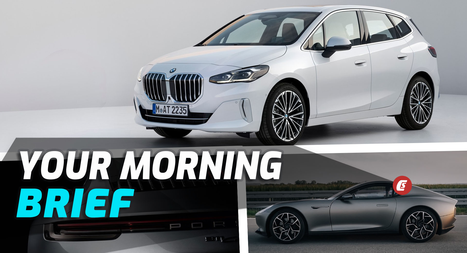 BMW’s Big-Grille 2-Series Active Tourer Revealed, Piech GT EV Coming In ...