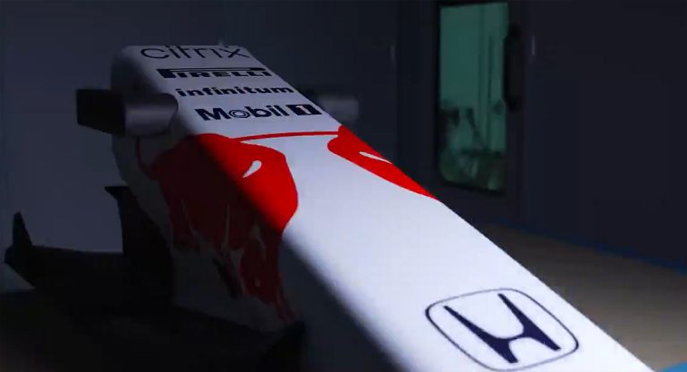 Red Bull Racing Teases One-Off White Livery Honoring Honda Ahead Of ...