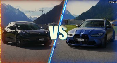 BMW M3 Competition Does Its Best To Out-Accelerate The Tesla Model 3 ...