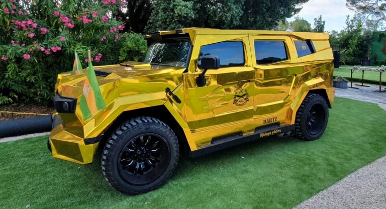 Golden Dartz Prombron Aladeen Edition SUV From “The Dictator” Could Be ...