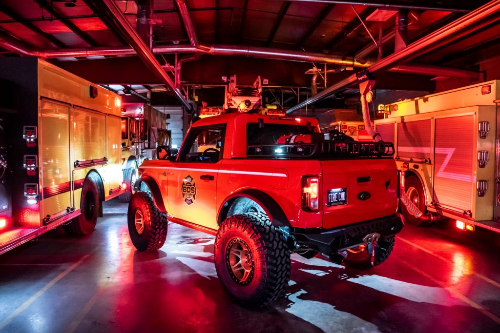 Ford Bronco Fire Command Pickup Debuts A Rugged Throwback | Carscoops
