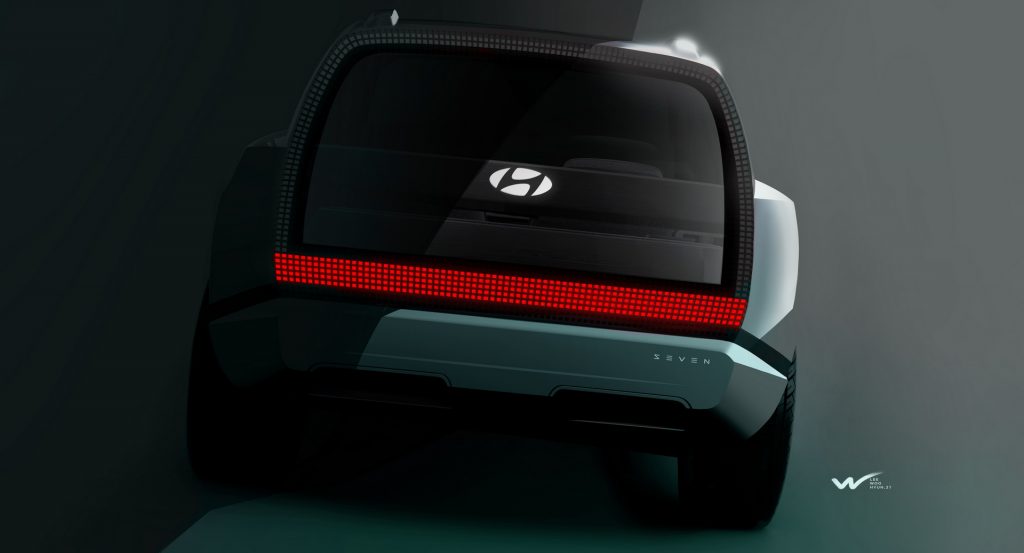 Hyundai SEVEN Concept Is An Electric, Autonomous-Capable SUV That ...