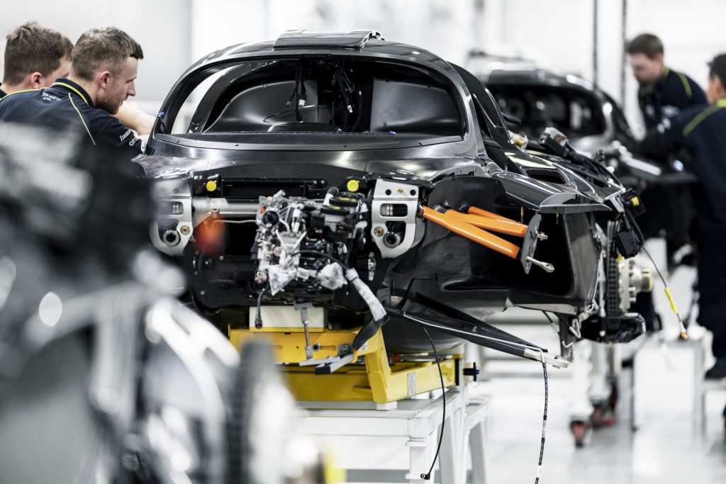 Aston Martin Completes First Customer Example Of The Valkyrie Hypercar ...