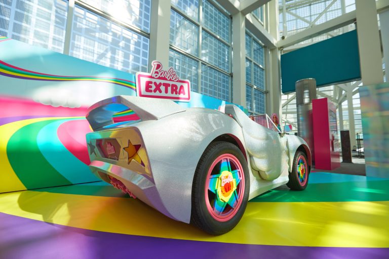 Life-Size Barbie Car for L.A. Show Is A Fiat 500 With Wings For Doors ...