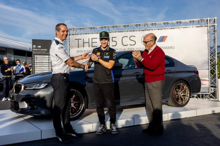 MotoGP World Champion Fabio Quartararo Wins BMW M5 CS For Fastest ...