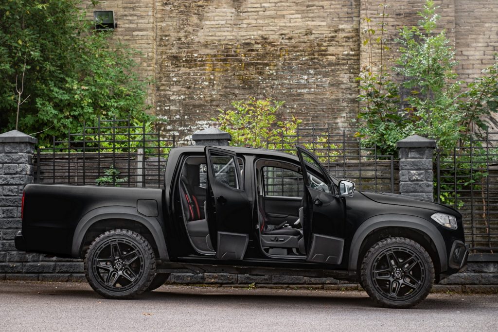 Blacked-Out Mercedes Benz X-Class By Chelsea Truck Is Aptly Named The ...