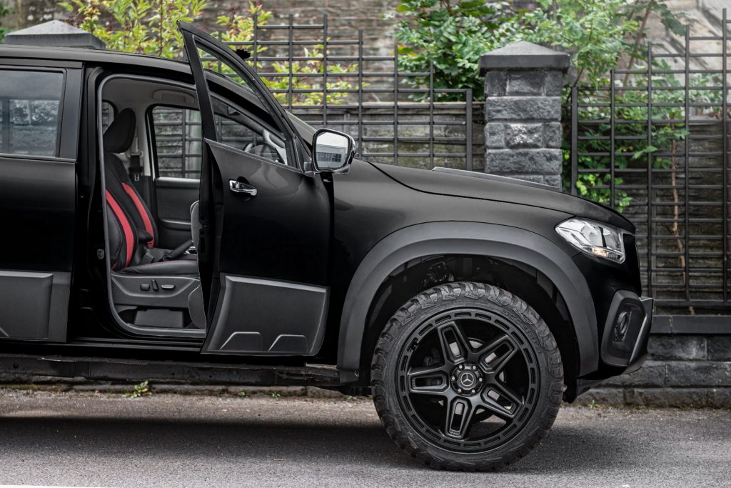 Blacked-Out Mercedes Benz X-Class By Chelsea Truck Is Aptly Named The ...