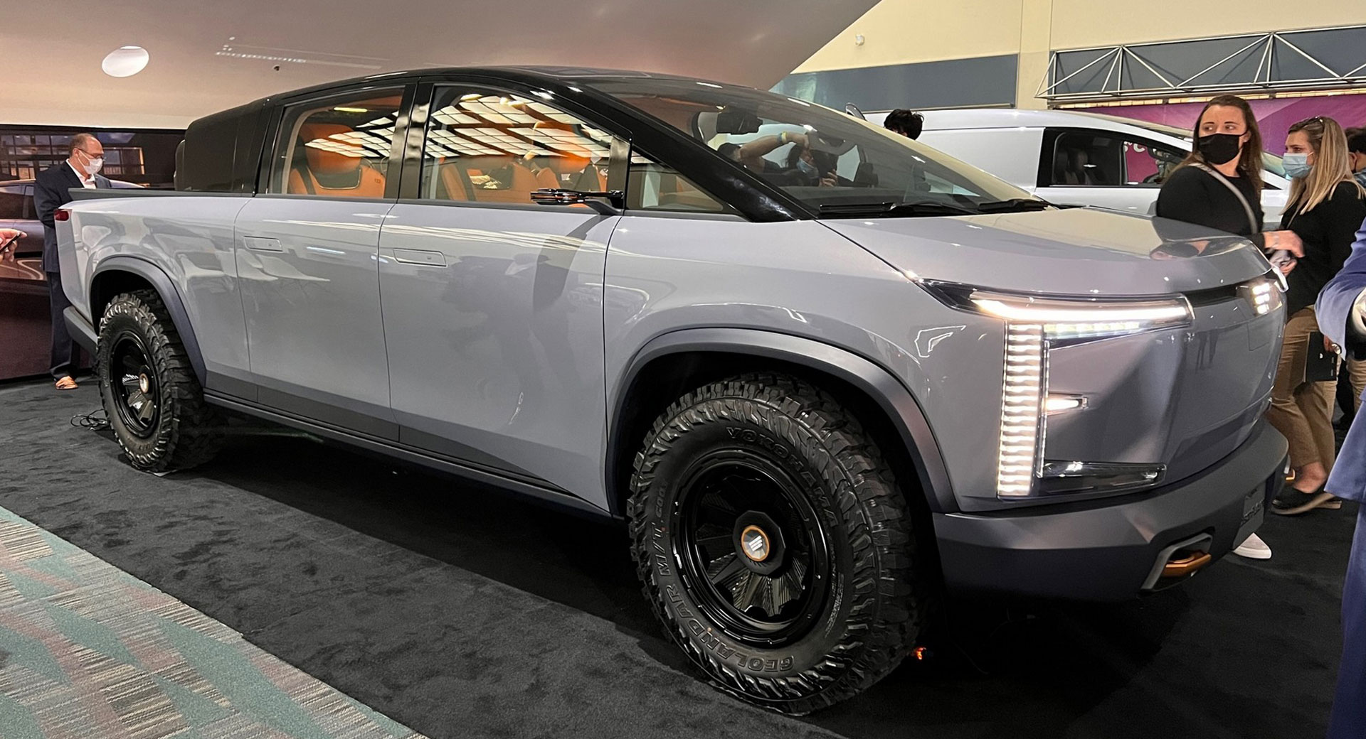 EdisonFuture Arrives In LA With Electric Truck And Delivery Van ...