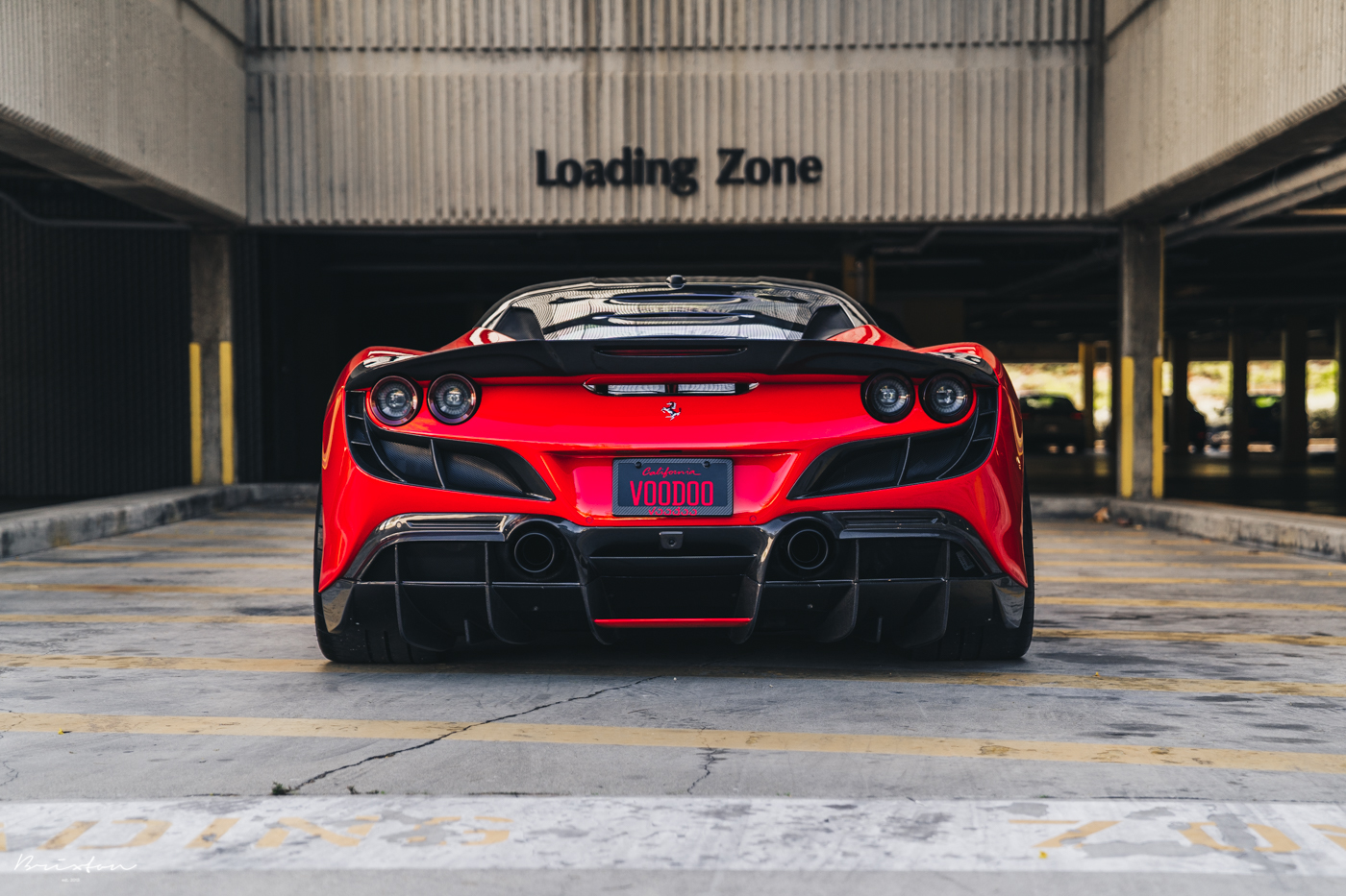 Ferrari F8 Tributo Glistens With Gold Wheels | Carscoops