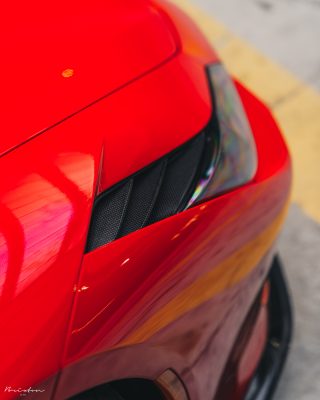 Ferrari F8 Tributo Glistens With Gold Wheels | Carscoops