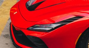 Ferrari F8 Tributo Glistens With Gold Wheels | Carscoops