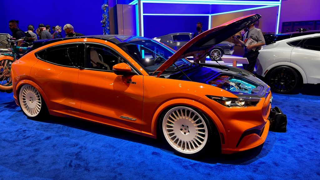 Customized Pickups And Mustangs Dominate Ford’s SEMA Display | Carscoops