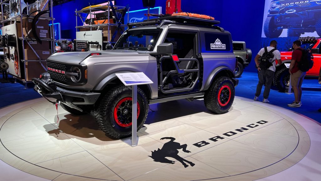Customized Pickups And Mustangs Dominate Ford’s SEMA Display | Carscoops