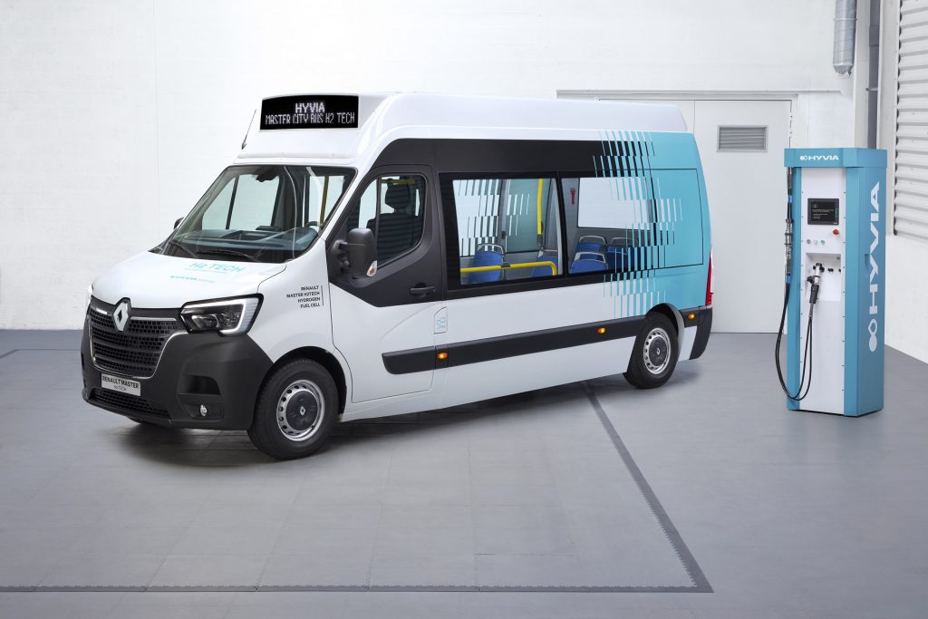 HYVIA Unveils Two More Hydrogen LCVs Based On The Renault Master ...