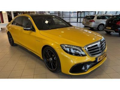 2017 Mercedes S65 AMG Has The Same Solarbeam Yellow Paint As An AMG GT ...