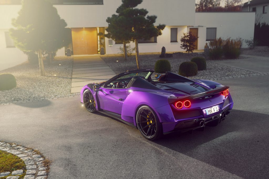 Ferrari F8 Spider Gets The Novitec N-Largo Treatment With A Wide ...