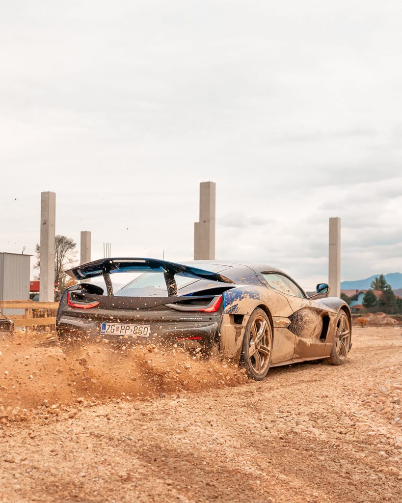 Rimac Nevera Prototype Has Some Off-Road Fun Before Getting Destroyed ...