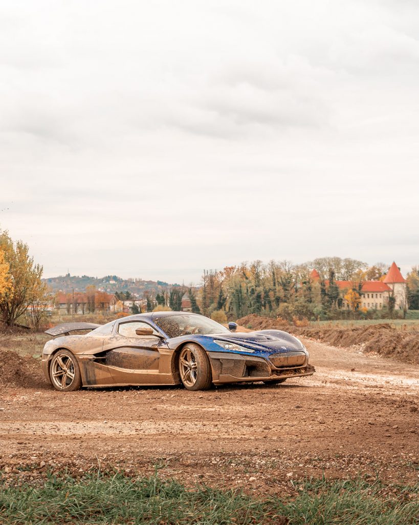 Rimac Nevera Prototype Has Some Off-Road Fun Before Getting Destroyed ...