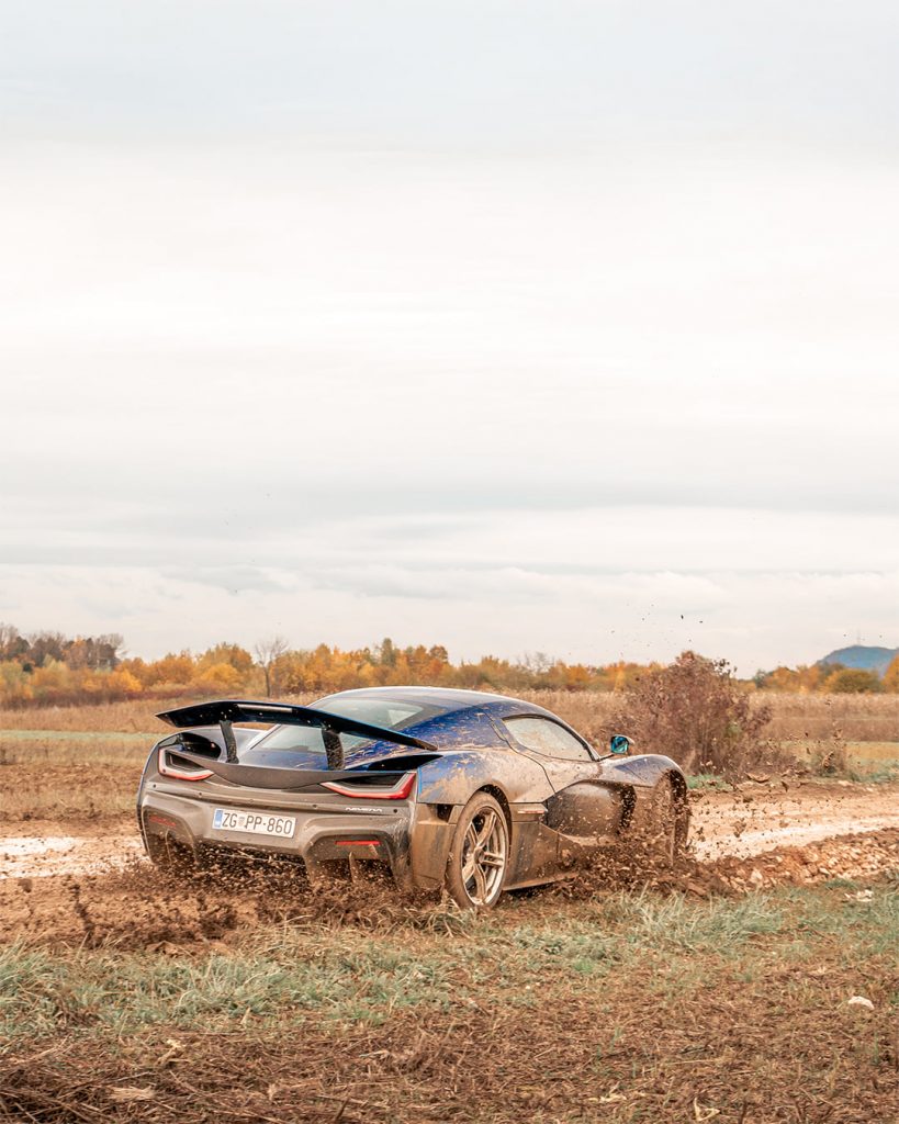 Rimac Nevera Prototype Has Some Off-Road Fun Before Getting Destroyed ...