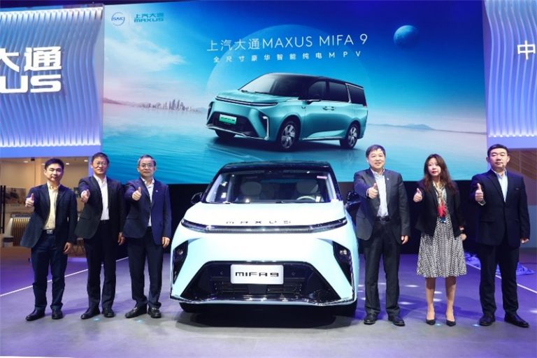 SAIC’s Maxus Mifa 9 Is A Luxury Electric Van With Six Power Seats And ...