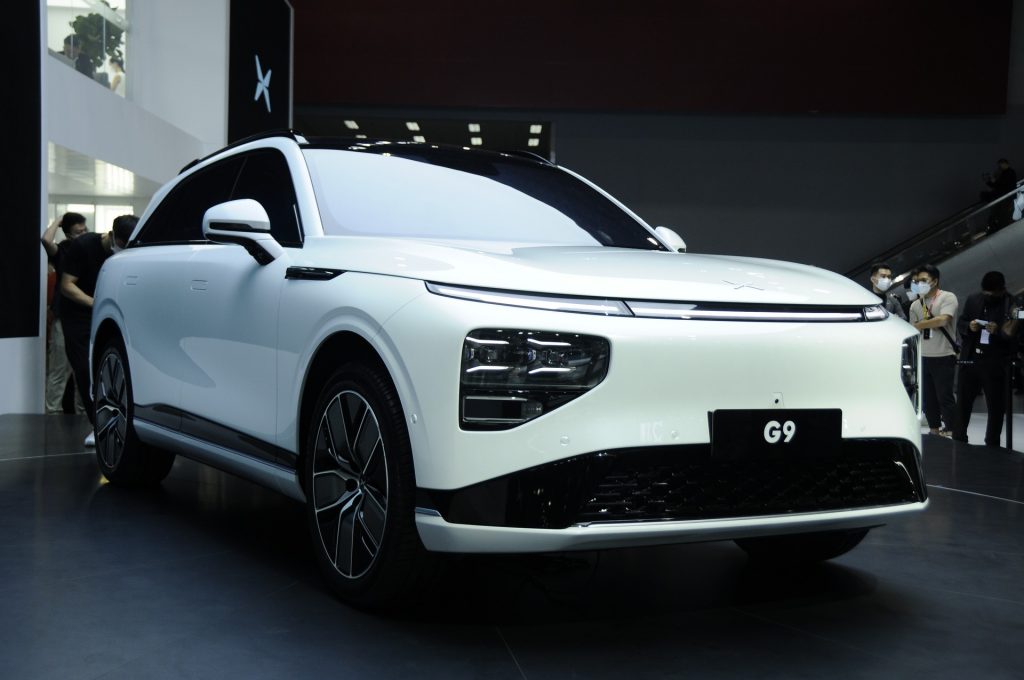 New Xpeng G9 Flagship Electric SUV’s Interior Leaked, Is Dominated By ...