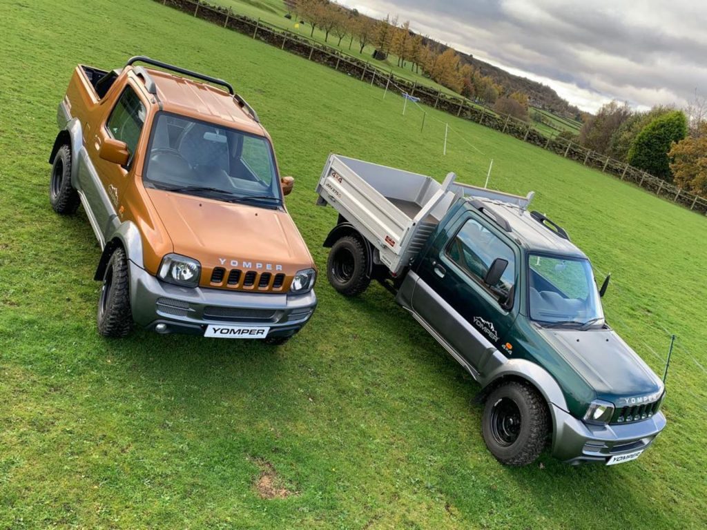 New Yomper 4×4 Launched In The UK As A Cute Pickup Based On The ...