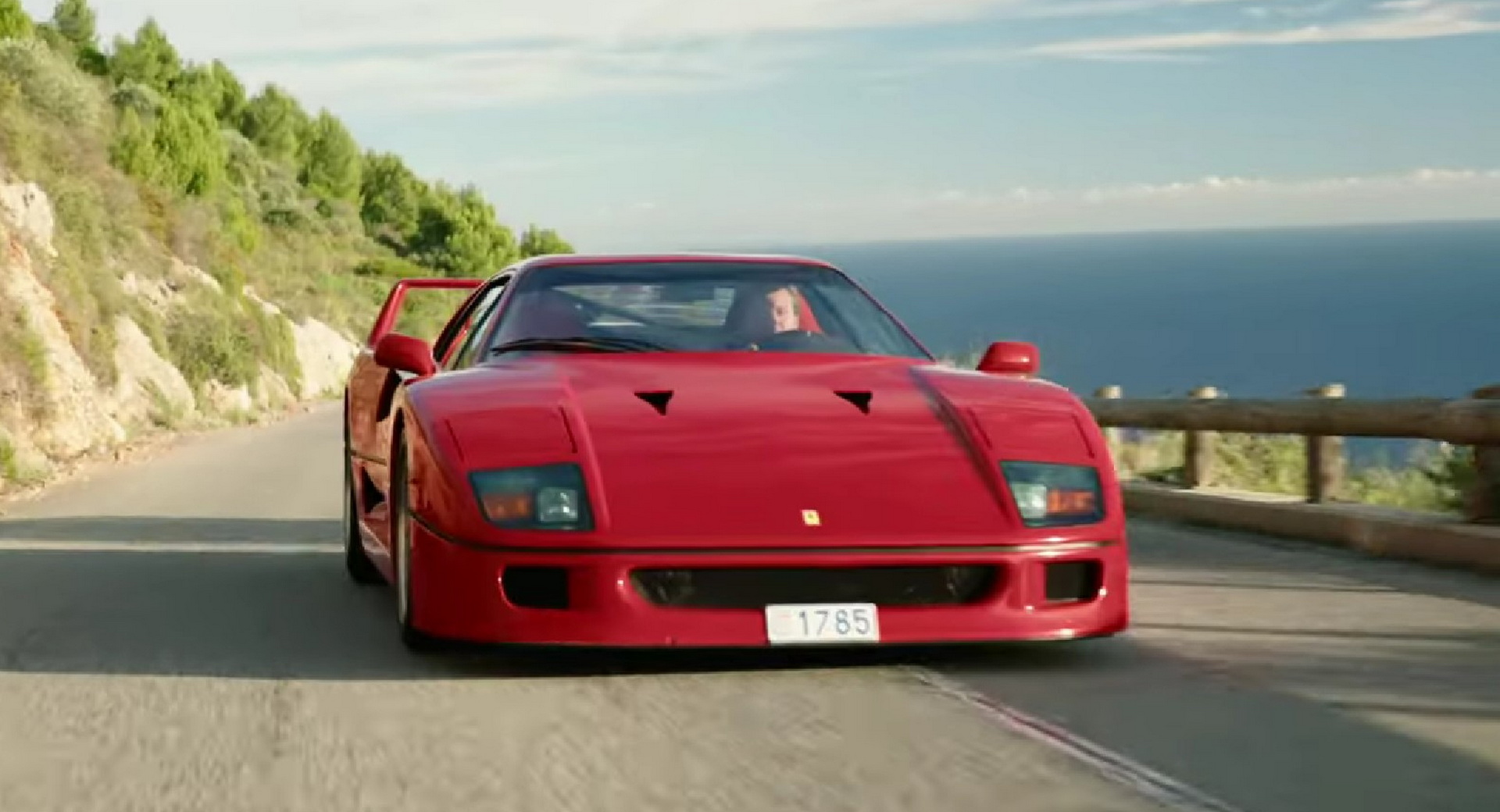 Watch Nico Rosberg Become Giddy Driving A Ferrari F40 In Monaco | Carscoops
