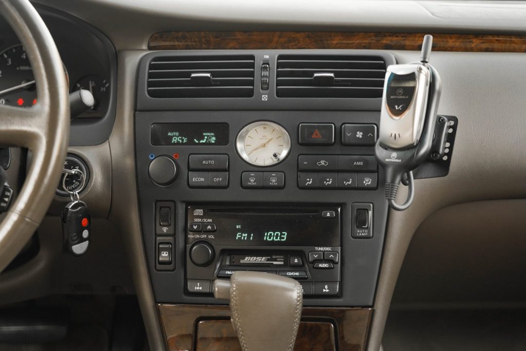 This 17k Mile Infiniti Q45 From 2000 Comes Complete With A Motorola ...