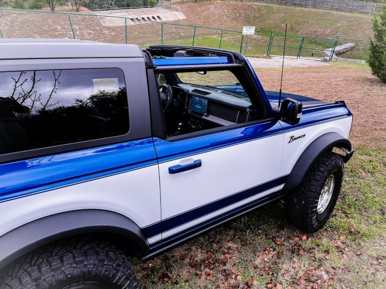 Retrolicious Two-Tone Ford Bronco First Edition Sells For A Whopping ...