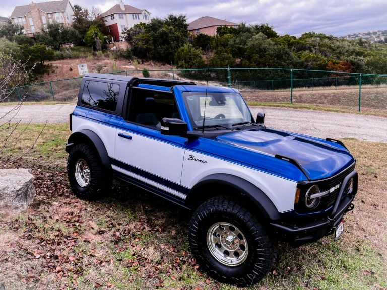 Retrolicious Two-Tone Ford Bronco First Edition Sells For A Whopping ...