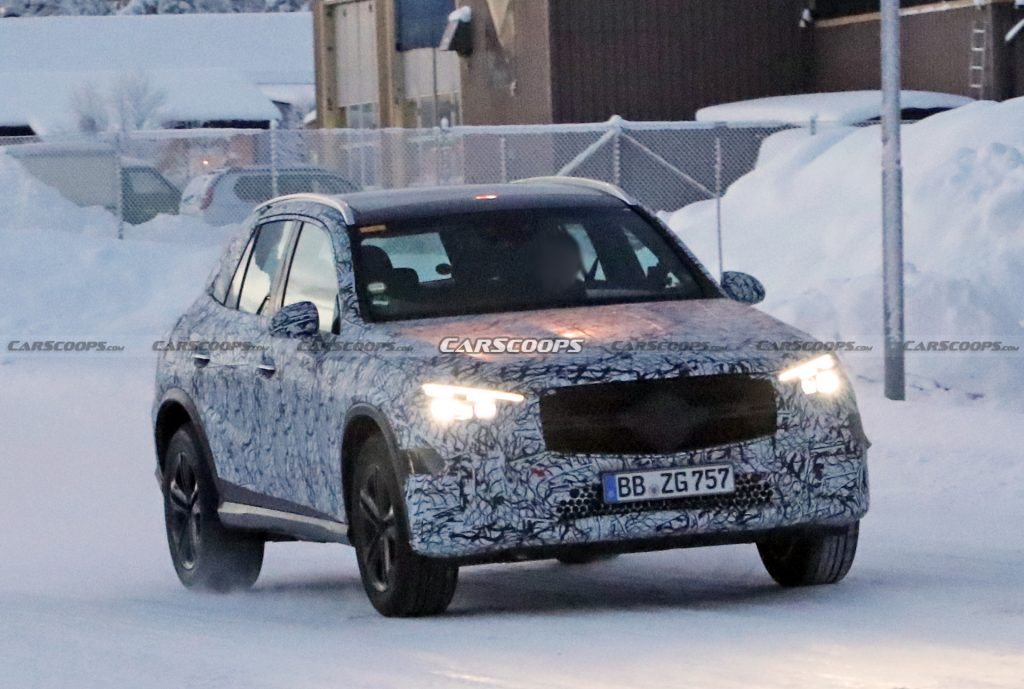 2023 Mercedes-Benz GLC Spied Showing More Of Its C-Class Inspired ...