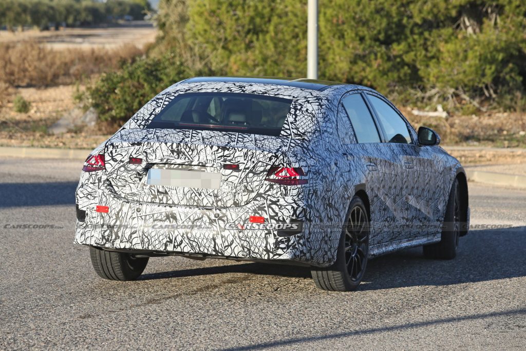 2024 Mercedes-Benz E-Class Makes Spy Debut Showing Evolutionary Styling ...