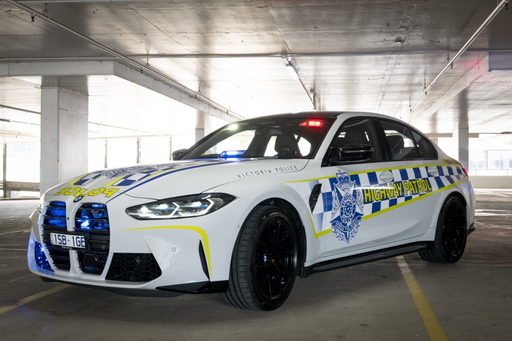 BMW M3 Competition Reporting For Highway Patrol Duties In Australia ...