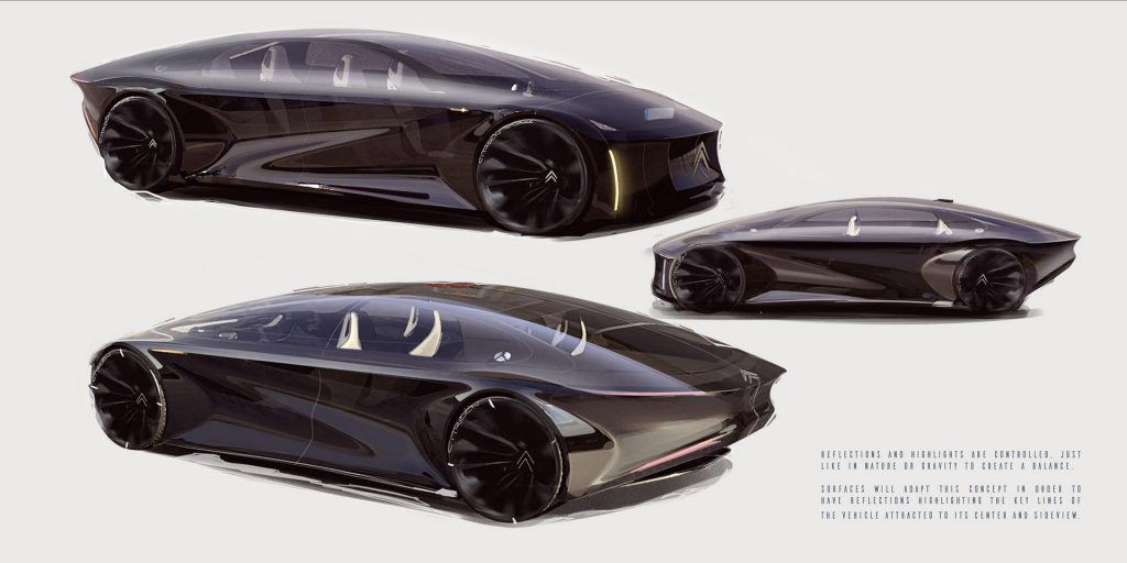 Citroen Space Tourer Is An Independent Study That Combines A Sedan ...