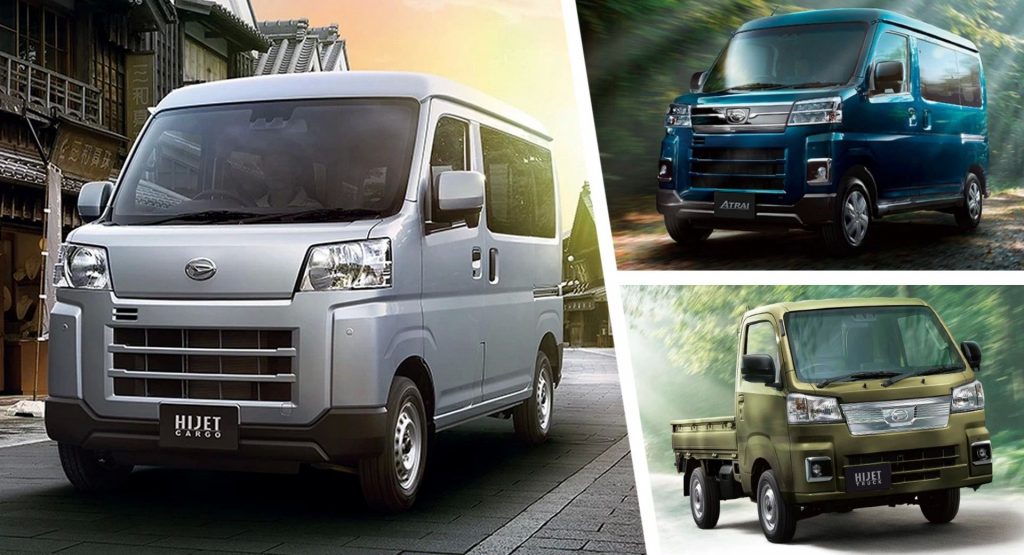 All-New Daihatsu Hijet Cargo And Atrai Van Debut In Japan, Alongside ...
