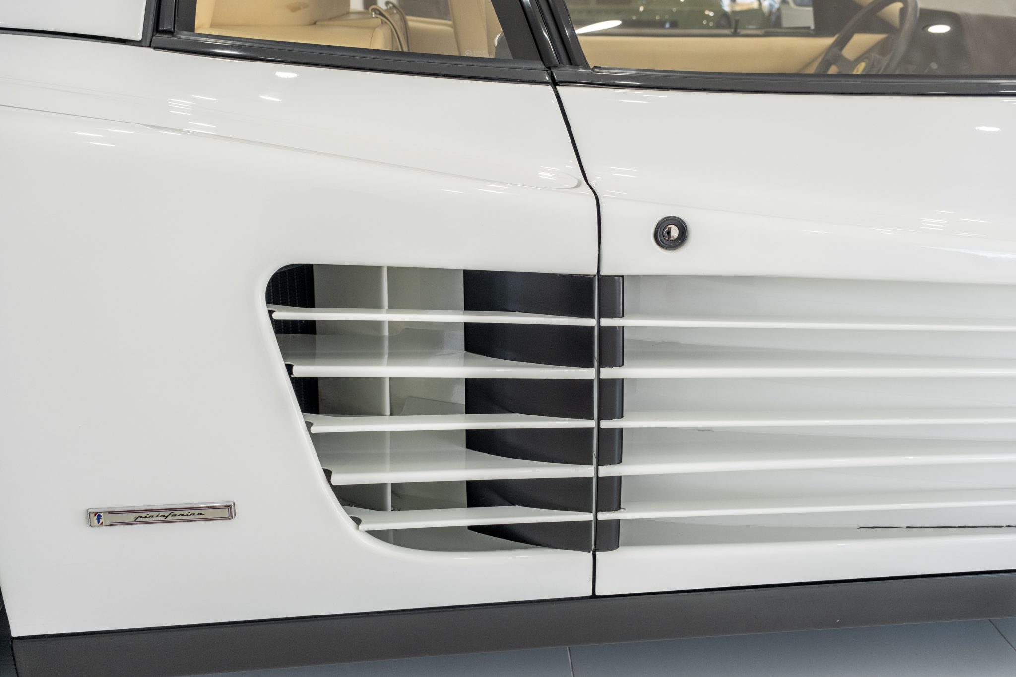 Live The Miami Vice Lifestyle With A White 1991 Ferrari Testarossa ...