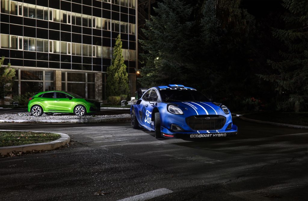 Watch The All-New Puma Rally1 Jump And Drift Through A Ford Factory ...