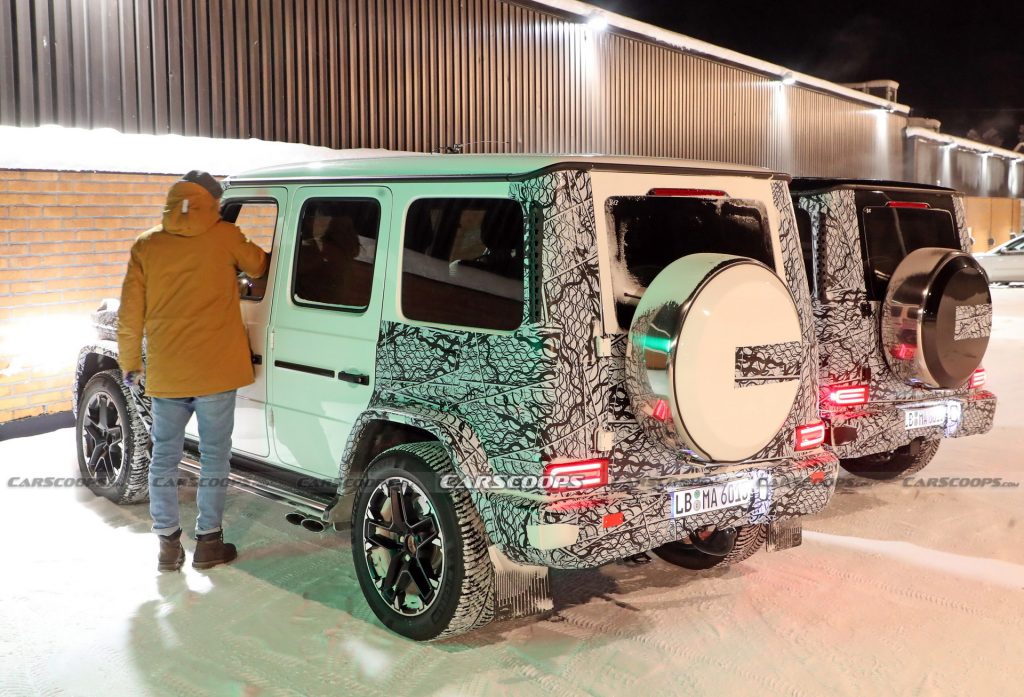 Mercedes-AMG G63 Facelift Spied Testing Hiding Non-Traceable Updates ...