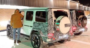 Mercedes-AMG G63 Facelift Spied Testing Hiding Non-Traceable Updates ...
