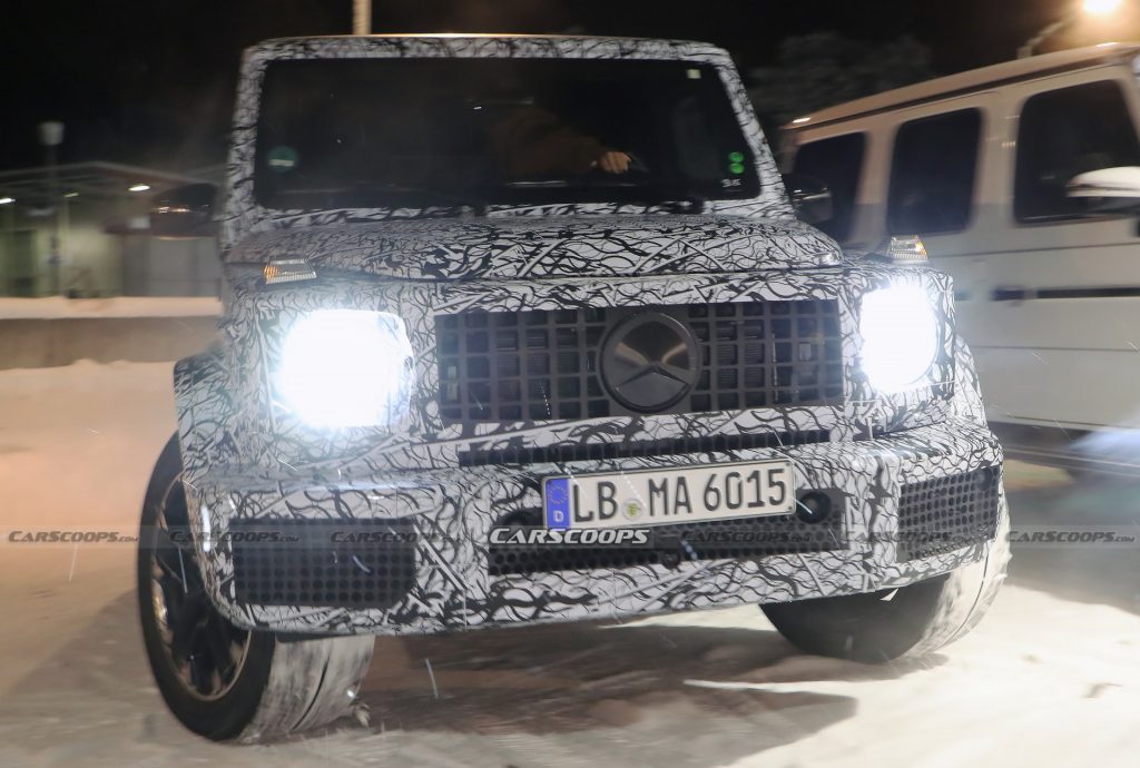 Mercedes-AMG G63 Facelift Spied Testing Hiding Non-Traceable Updates ...