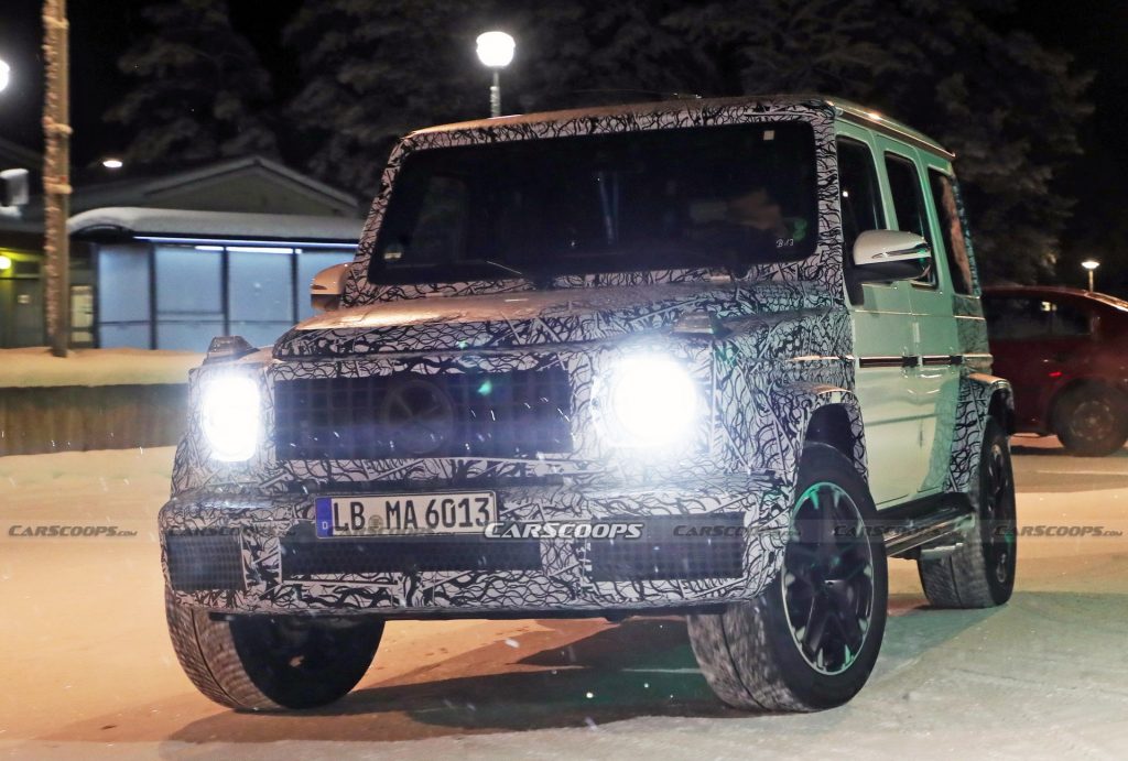 Mercedes-AMG G63 Facelift Spied Testing Hiding Non-Traceable Updates ...